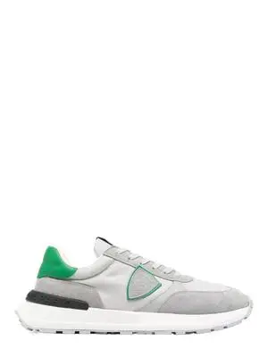 Philippe Model Logo-patch Low-top Sneakers - Grey