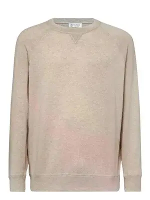 Brunello Cucinelli Round-neck Knit Jumper - Neutrals