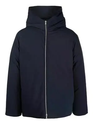 JIL SANDER Hooded Padded Jacket - Blue