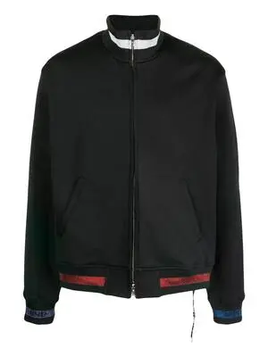MASTERMIND WORLD Glitter-logo Bomber Jacket - Black