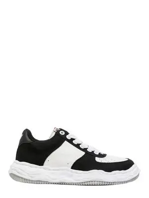 Mihara Yasuhiro Wayne Og Sole Canvas Sneakers - Black
