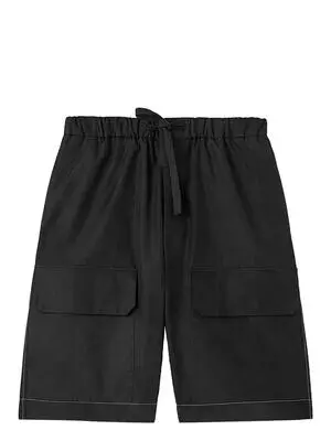 JIL SANDER Knee-length Bermuda Shorts - Black