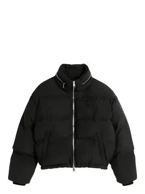 AMI Paris Ami De Coeur Down Puffer Jacket Black