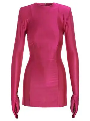 Vetements Diva Mini Dress - Pink
