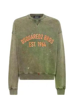 Dsquared2 Logo-print Sweatshirt - Green