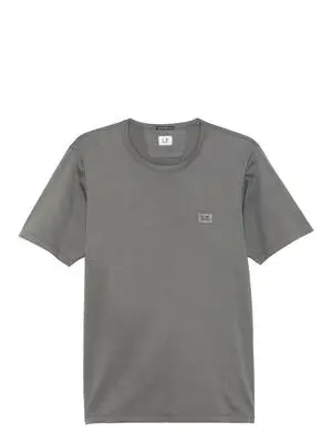 C.P. COMPANY Logo-patch T-shirt - Grey