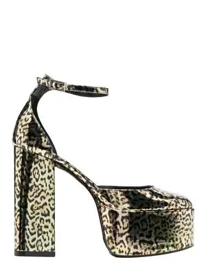 Paris Texas Leopard-print Pumps - Brown
