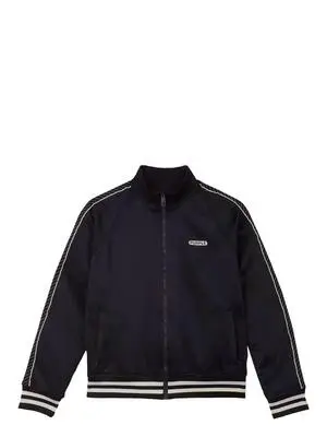 PURPLE BRAND Striped-edge Lightweight Jacket - Black