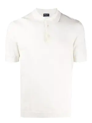 DRUMOHR Short-sleeve Polo Shirt - Neutrals