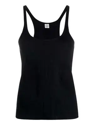 TOTEME Racerback Tank Top - Black
