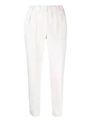 BRUNELLO CUCINELLI High-Waisted Cropped Trousers