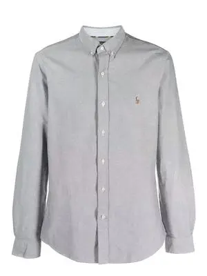 Polo Ralph Lauren Polo Pony Cotton Shirt Grey