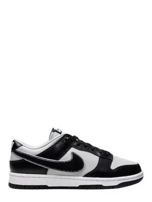 Nike Dunk Low Chenille Swoosh Sneakers Black