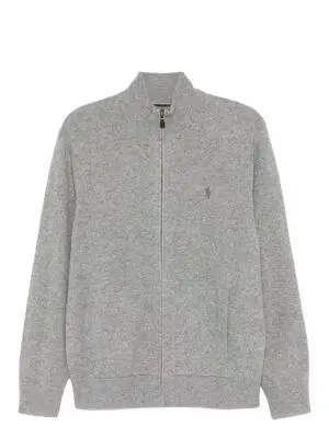 Polo Ralph Lauren Polo Pony-embroidered Wool Sweater - Grey