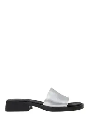 Camper Dana Mules Silver