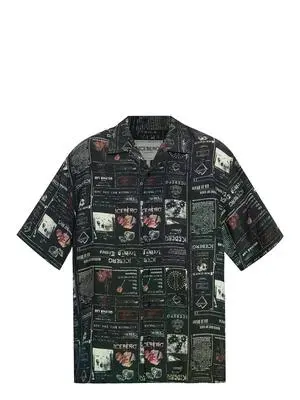 Iceberg Graphic-print Shirt - Black
