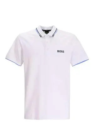 BOSS Embroidered-logo Polo Shirt - Pink