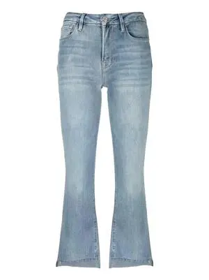 FRAME Cropped-Leg Jeans