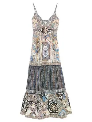 Camilla Make Me Your Mosaic Maxi Dress - Neutrals