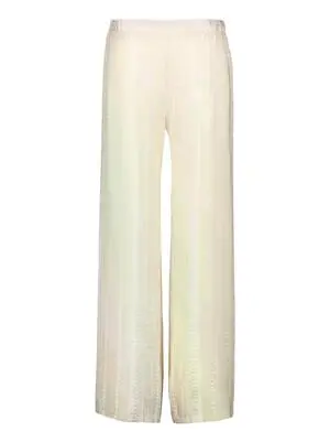 Zeus+dione Textured Trousers Neutrals