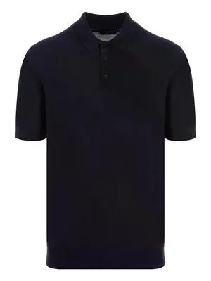 ROBERTO COLLINA Cotton Polo Shirt - Blue