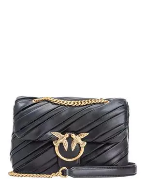 Pinko Mini Love Puff Crossbody Bag - Black