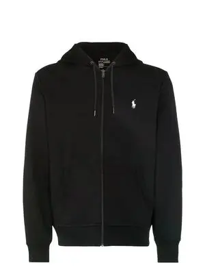 Polo Ralph Lauren Cotton Logo Hoodie - Black