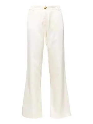 Giambattista Valli Button Detailed Trousers - Neutrals
