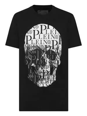 Philipp Plein Print Skull T-shirt - Black