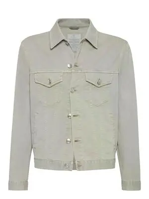 Brunello Cucinelli Shirt Denim Jacket Neutrals