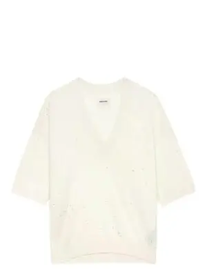 Zadig&Voltaire Wully Top - Neutrals