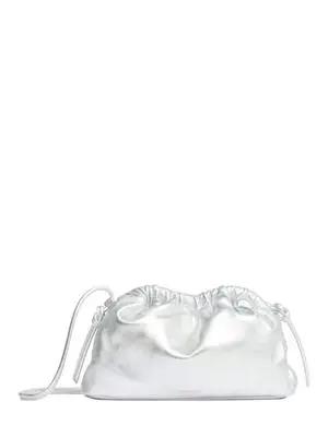 MANSUR GAVRIEL Mini Cloud Clutch Bag - Silver
