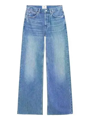 ANINE BING Hugh Wide-leg Jeans - Blue