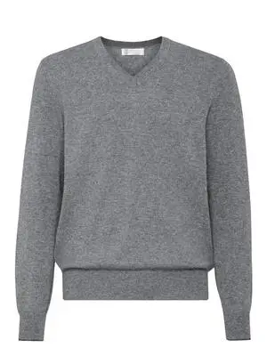 Brunello Cucinelli V-neck Sweater - Grey
