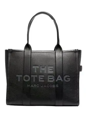 Marc Jacobs Leather Tote Bag - Black