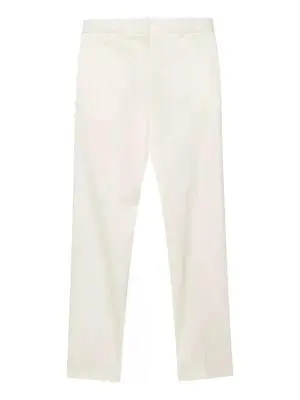 JIL SANDER Pressed-crease Straight-leg Trousers - Neutrals
