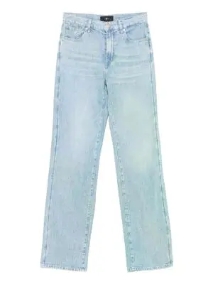 7 For All Mankind Tess Trouser Jeans - Blue