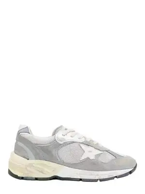 GOLDEN GOOSE Dad-star Mesh-panelled Low-top Sneakers - Grey