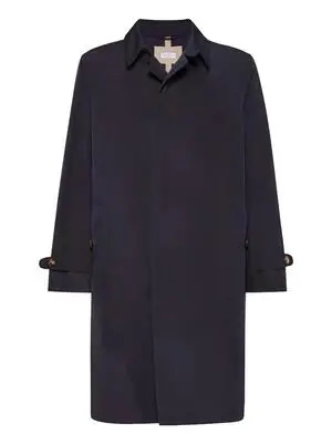 Brunello Cucinelli Single-breasted Trench Coat - Blue