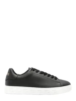 Versace Greca Low-top Sneakers - Black