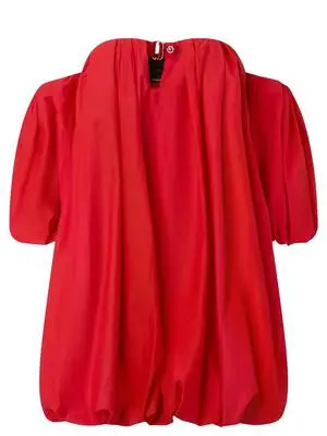 Pinko Off-shoulder Mini Dress - Red