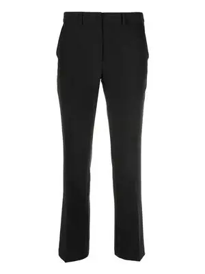 Seventy Cropped Tailored Trousers - Black