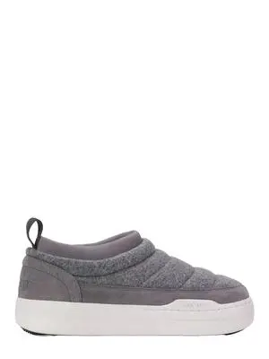 Moon Boot Park Logo-print Sneakers - Grey