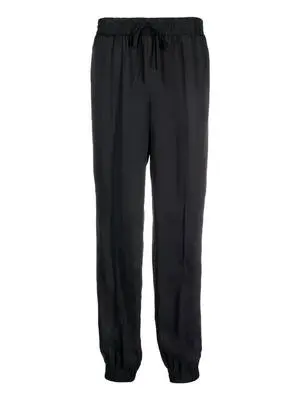 JIL SANDER Drawstring Tapered Trousers - Blue
