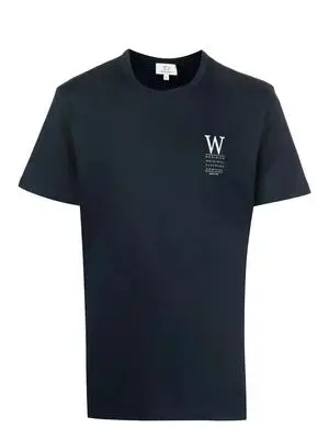 Woolrich Logo-print Cotton T-shirt - Blue