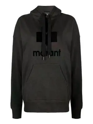 MARANT ETOILE Mansel Logo Hoodie - Black