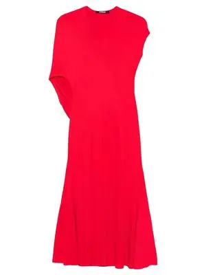 Jacquemus La Robe Salerno Midi Dress - Red