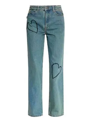 Zadig&Voltaire Elio Straight-leg Jeans - Blue