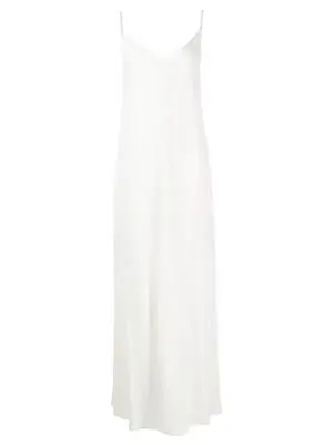 Voz Thin-strap Parachute Slip Dress - White
