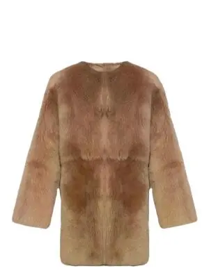 Fabiana Filippi Shearling Jacket - Neutrals